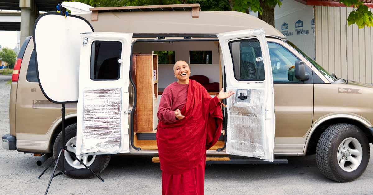 Meet the "Traveling Nunk" Building a Mobile Monastery Van - Tricycle