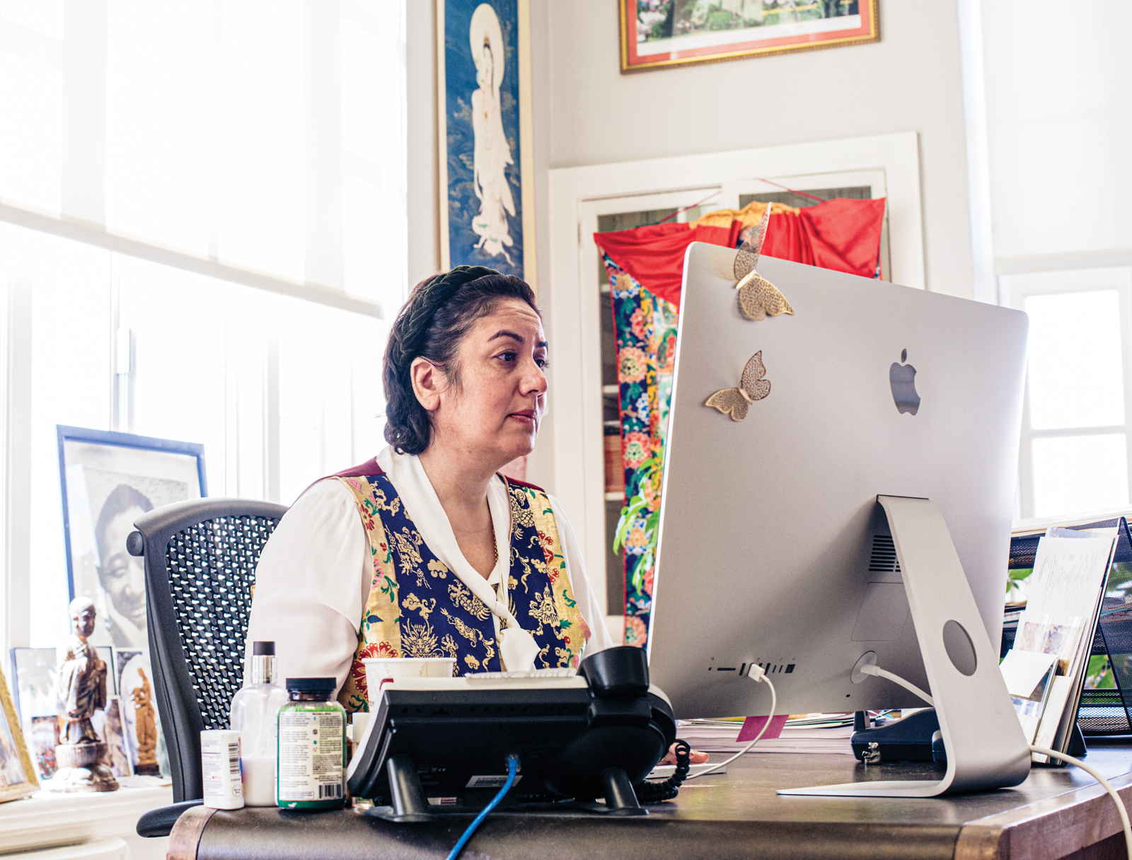 Wangmo Dixey, Executive Director of Dharma College - Tricycle