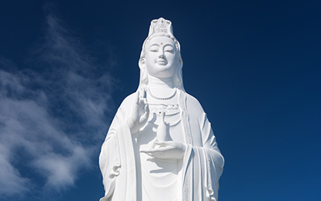 The Lady Buddha Atop Monkey Mountain