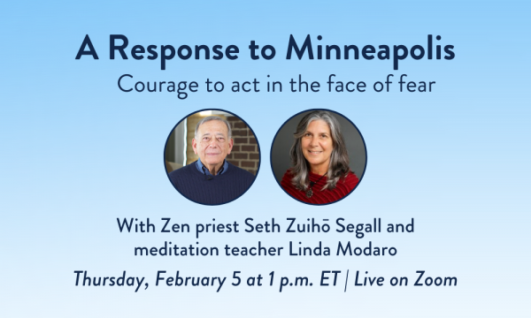 A Response to Minneapolis: Free Event with Seth Segall